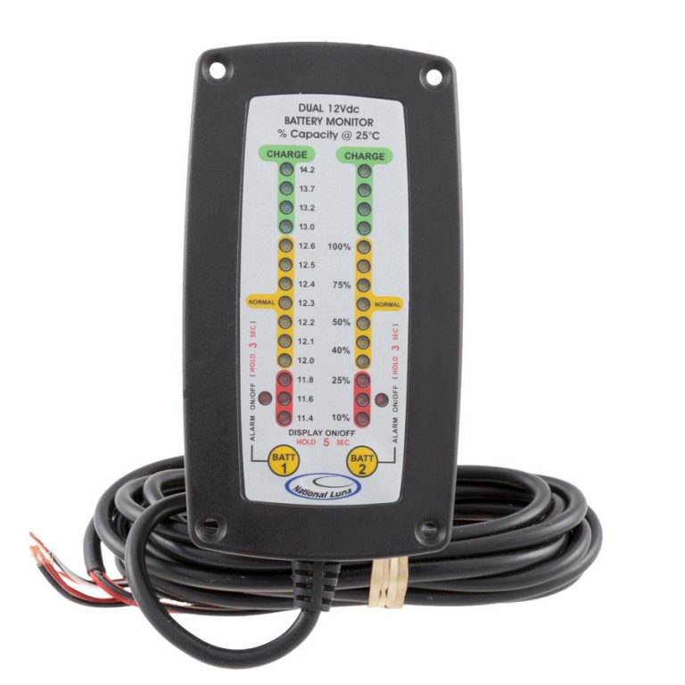 Dual Battery Controller - Battery Monitors & Controllers - National Luna